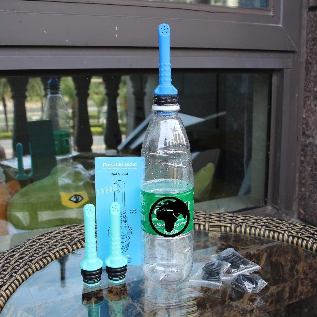 Set 3 piese bideu portabil, compatibil cu sticle de apa, dimensiuni ...