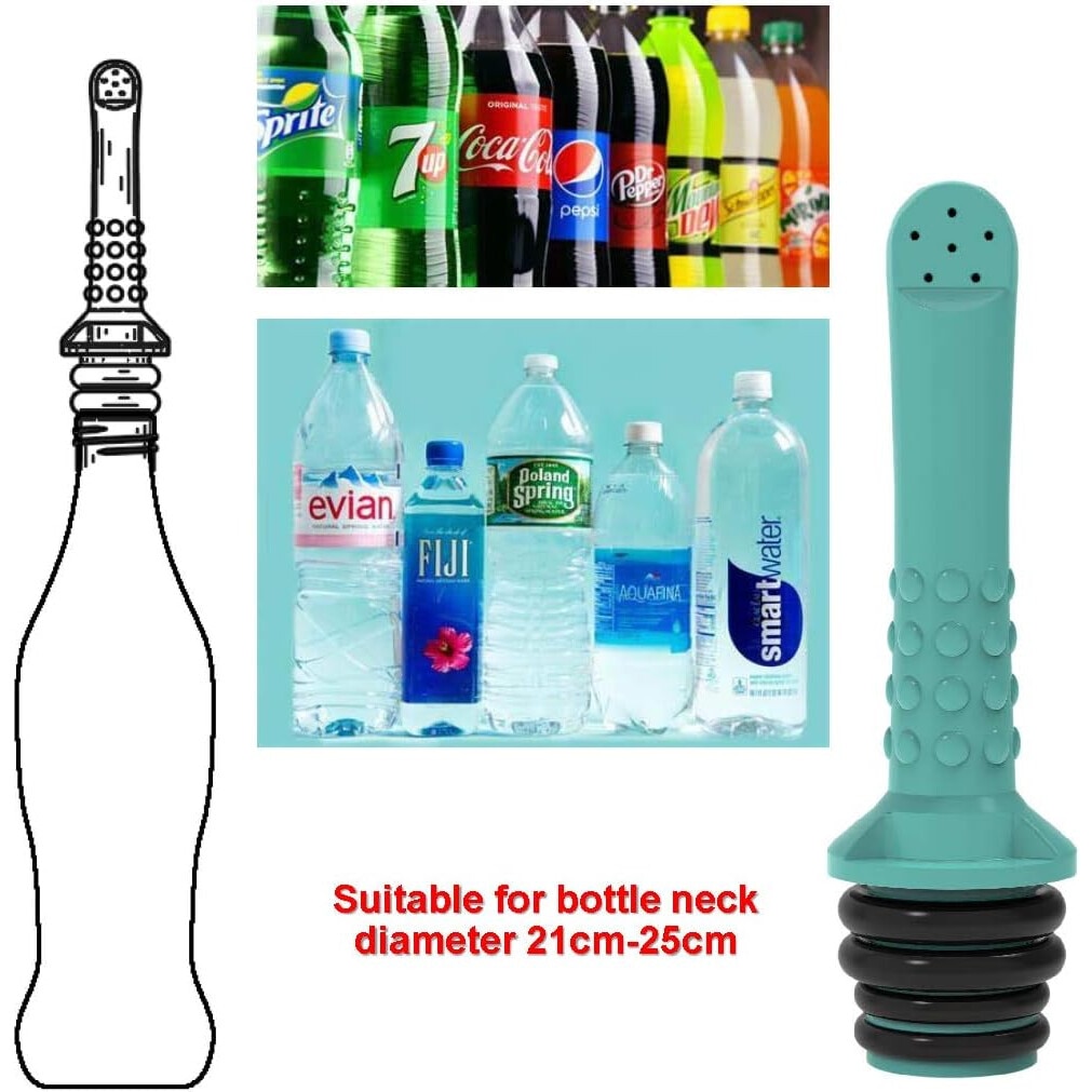 Set 3 piese bideu portabil, compatibil cu sticle de apa, dimensiuni ...