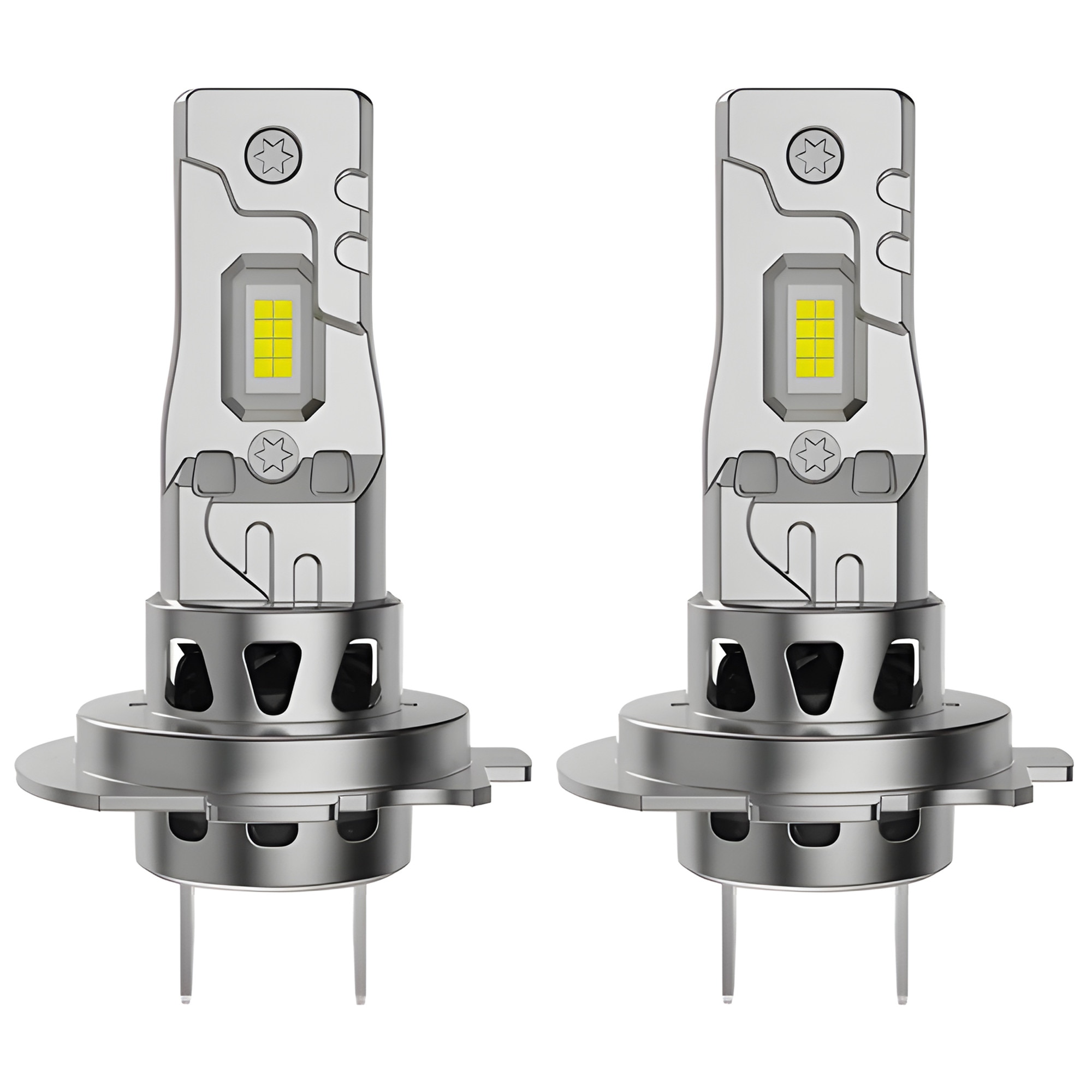 Set 2 Becuri Auto LED H7, AutoREY®, Bec H7 LED, 300W, 30000LM, Cip CSP ...