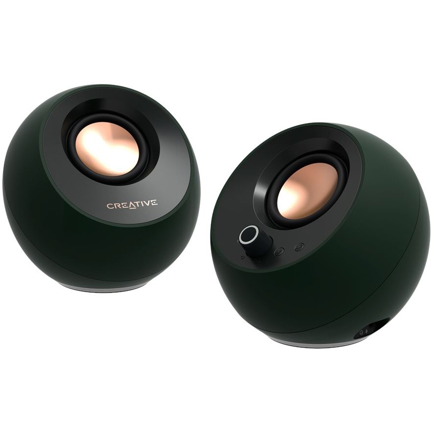Boxe Creative Pebble Pebble Pro 2.0, 30W RMS, USB-C/PD, Bluetooth 5.3 ...
