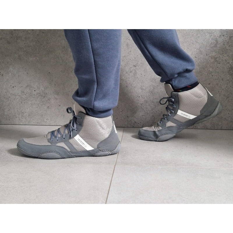 Ghete de Lupte Lasport-Gri 40 - eMAG.ro