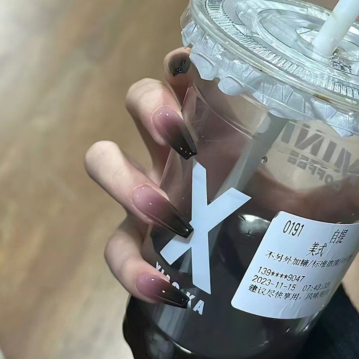 Unghii False Presarate, Cat Eyes, Roz Mediu, Set 24 buc - eMAG.ro