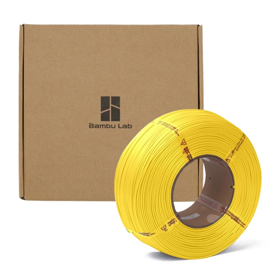Filament rezerva, Bambu Lab, PLA Basic Refill Yellow, Galben, 1kg - eMAG.ro
