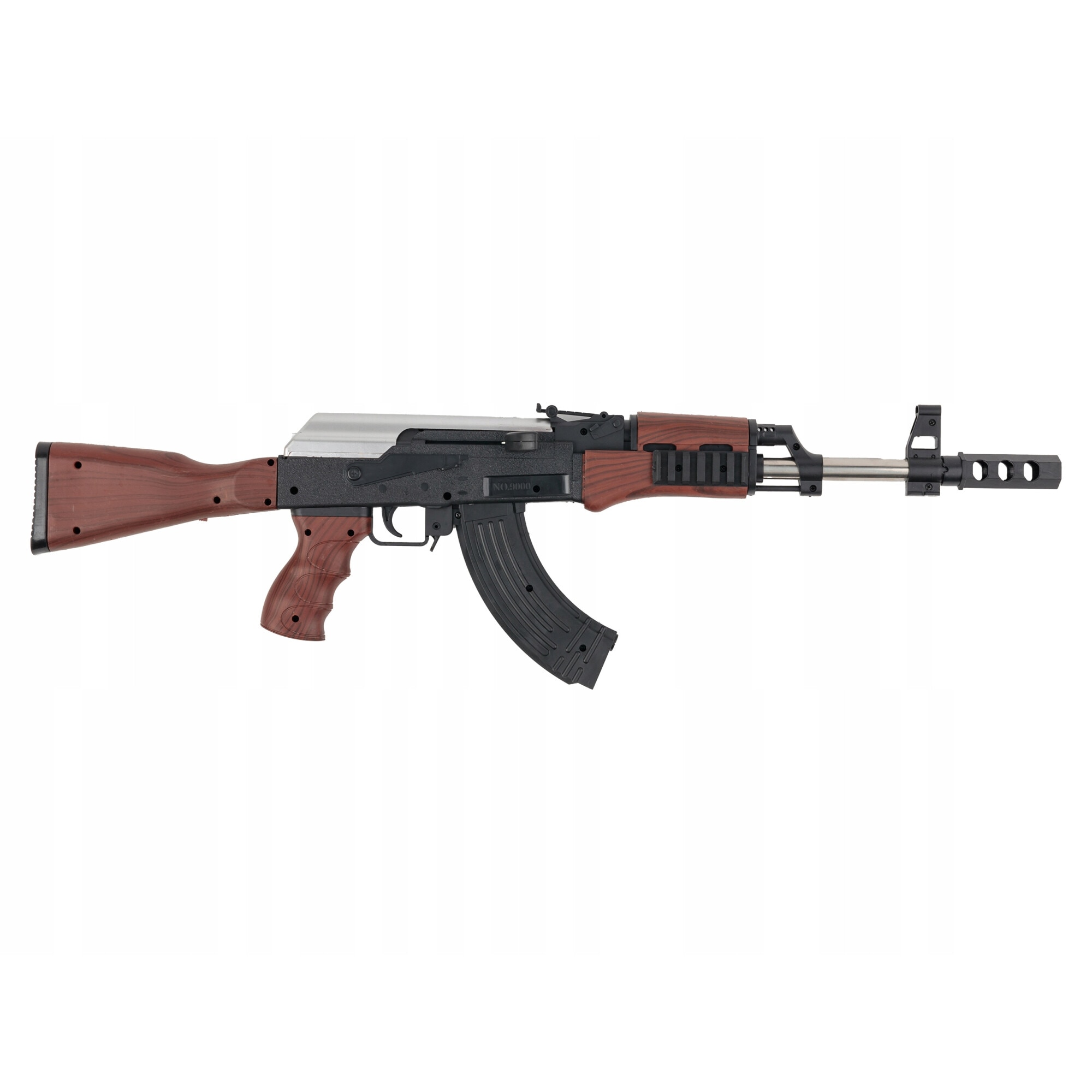 Pusca de jucarie AK47 Carabina, MAT Group, 800 bile, 64x18cm, plastic ...