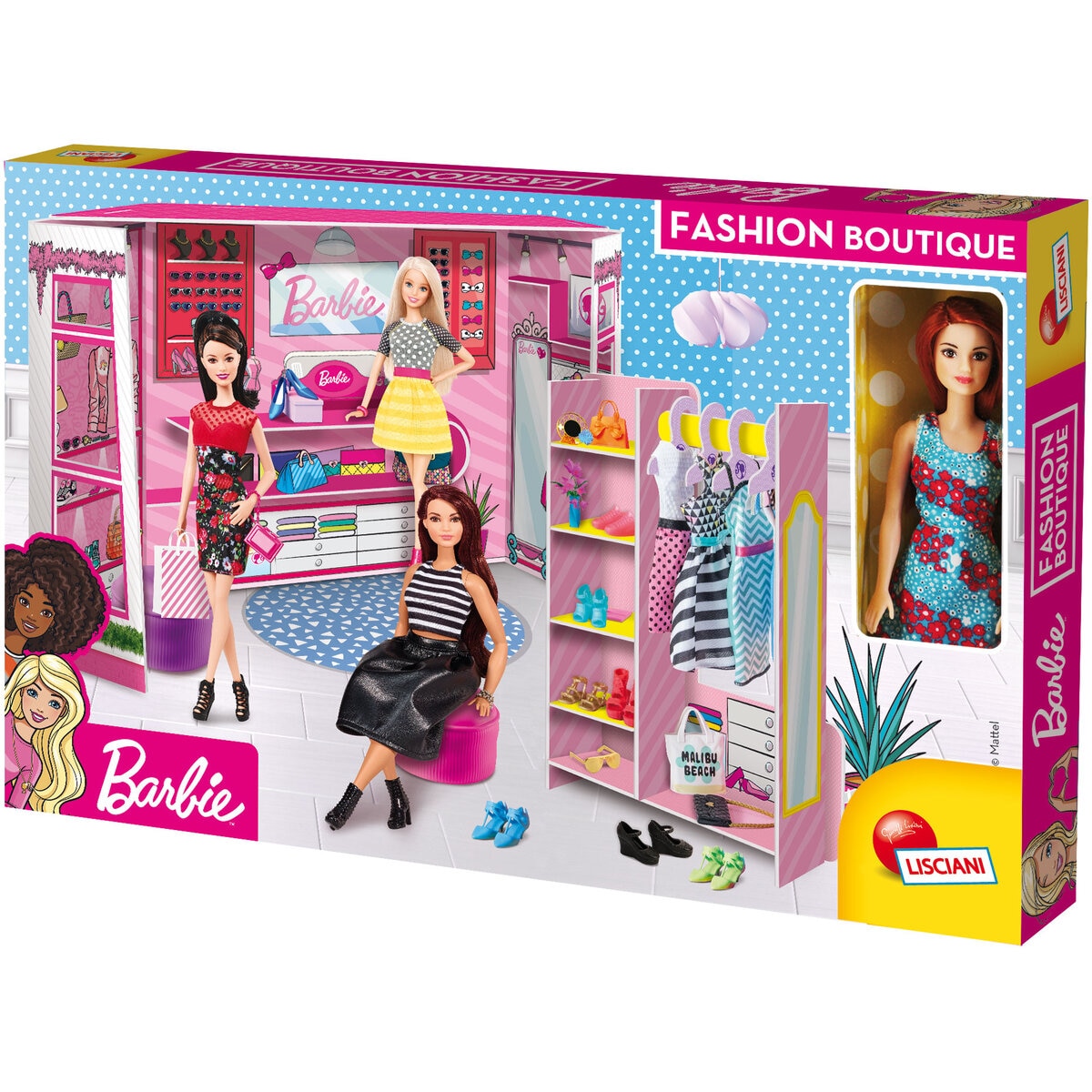Set de joaca Lisciani Barbie - Primul meu butic - eMAG.ro