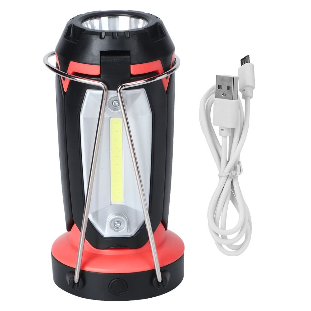 Lanterna LED multifunctionala, longziming, portabila, rosie, design ...