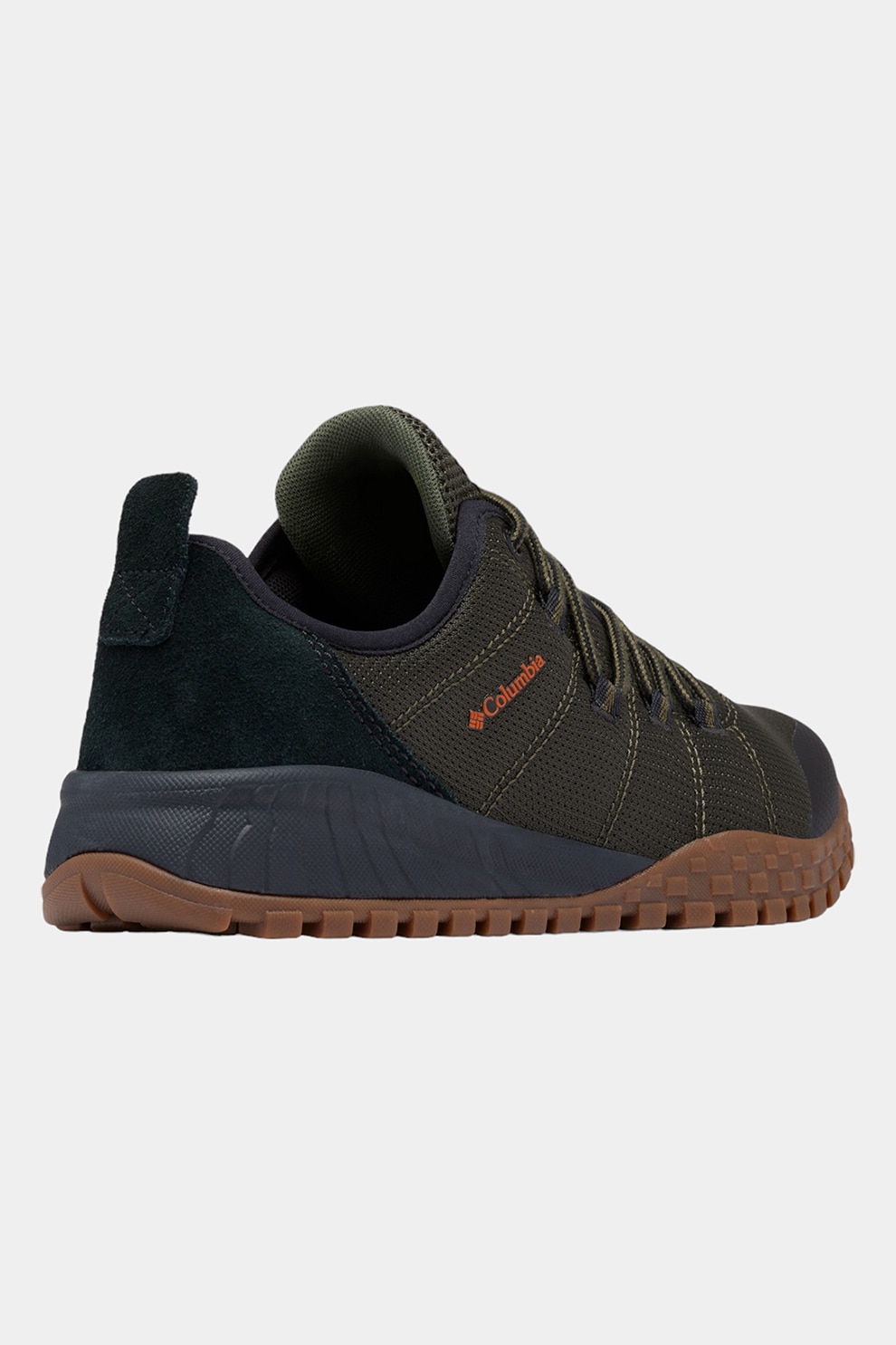 Columbia, Pantofi sport cu detalii din piele intoarsa Fairbanks, Verde ...