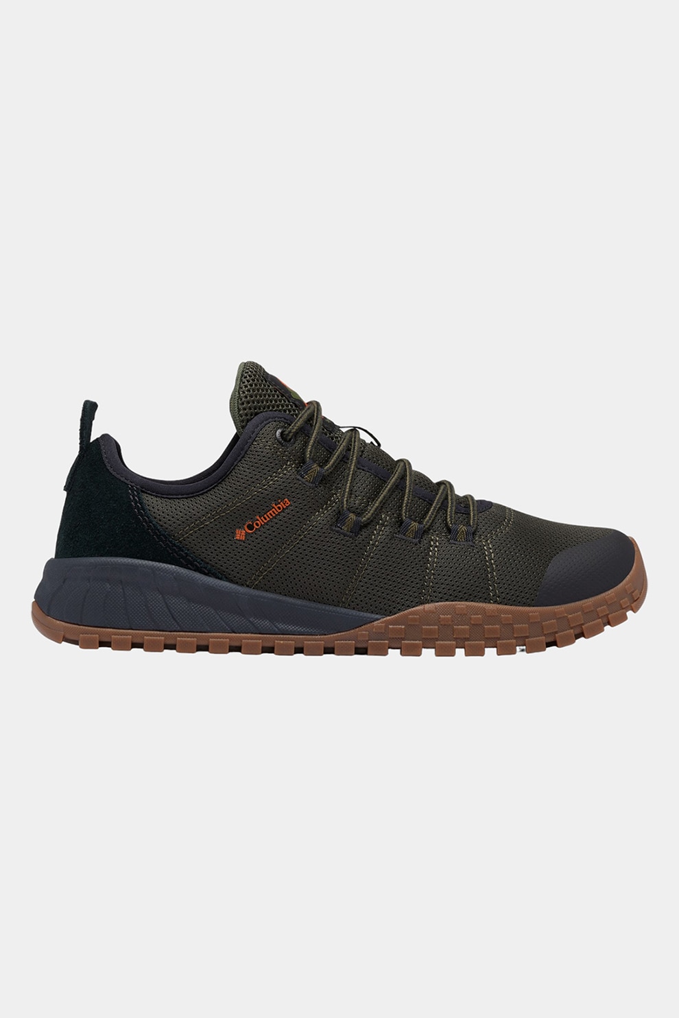 Columbia, Pantofi sport cu detalii din piele intoarsa Fairbanks, Verde ...