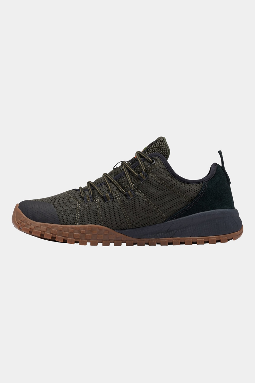 Columbia, Pantofi sport cu detalii din piele intoarsa Fairbanks, Verde ...