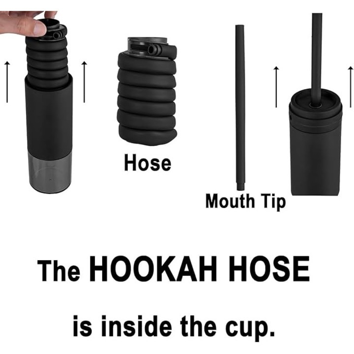 Narghilea Shisha Portabila pentru Masina, Set Hookah mini mica pentru ...