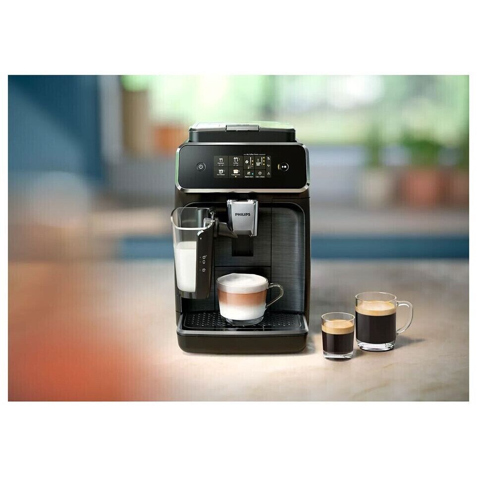 Espressor automat Philips Series 2300 EP2339, OneTouch, LatteGo, aplicatie Coffee+, Made for ...