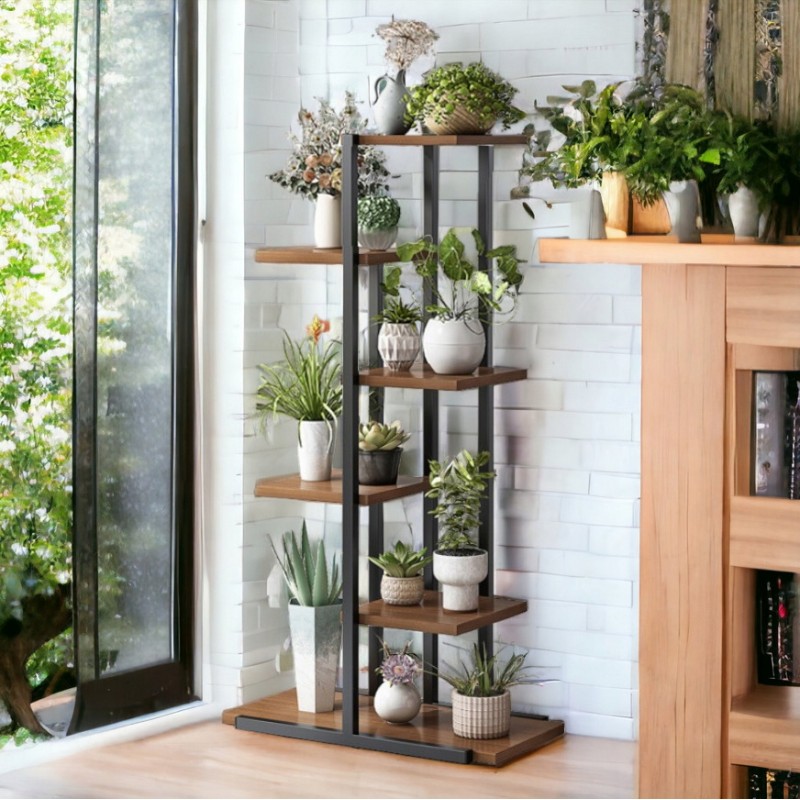 Stand de flori DIGIMAT®, pentru interior/ Teresa/ Living / Gradina, 6 ...