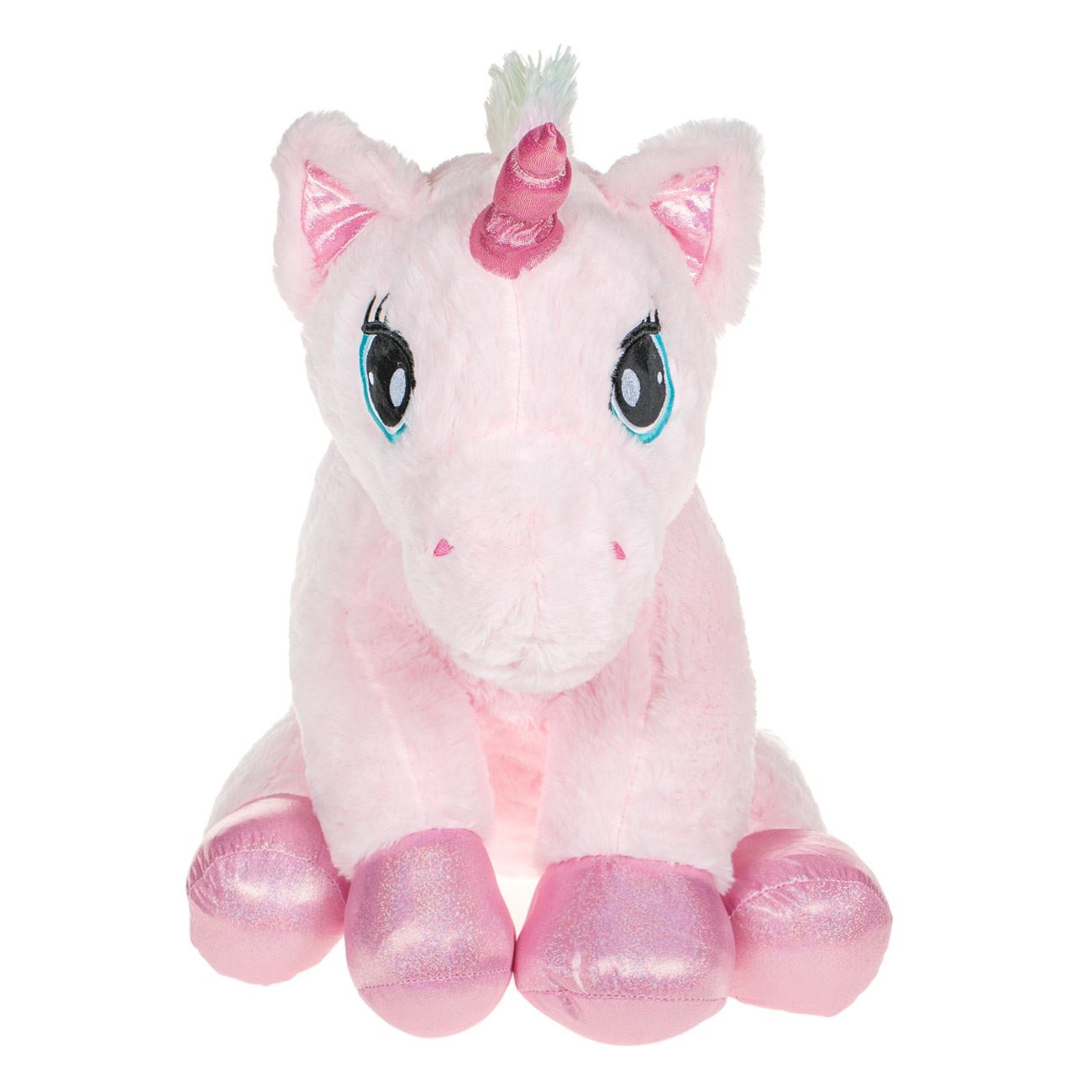 Unicorn de Plus Roz Coama Rainbow 60cm - eMAG.ro