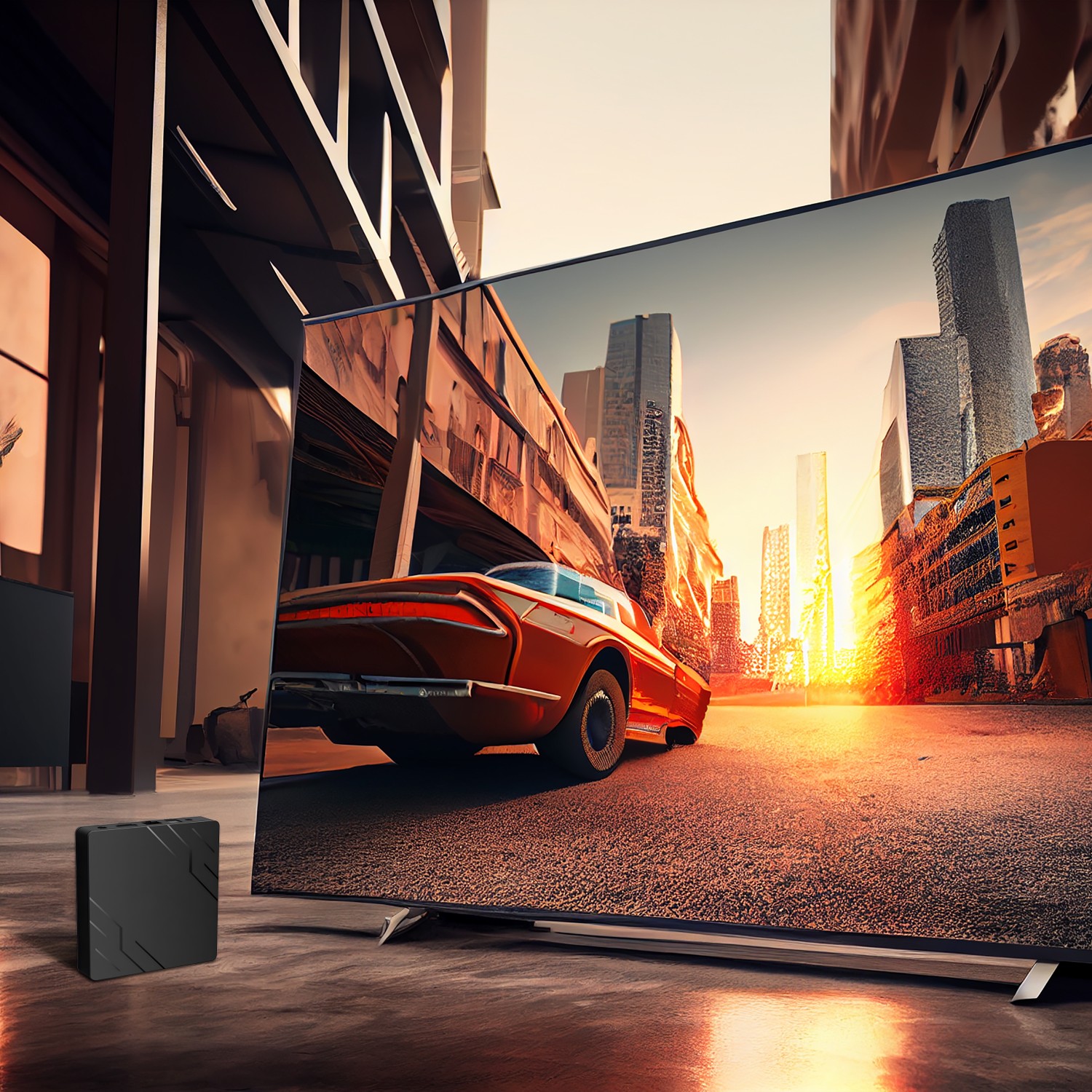 Mini PC Android 13 Media Player, TV Box Retoo A13, Quad-Core Rockchip ...