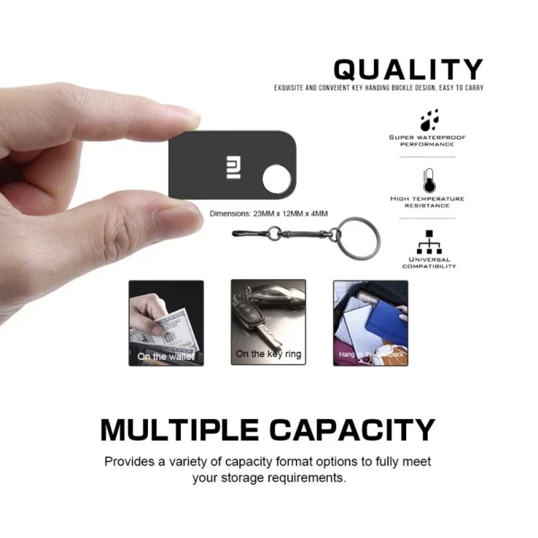 Memory Stick, 2 TB, USB 3.0, SuperMini, Tnagora®, 2 cm - eMAG.hu