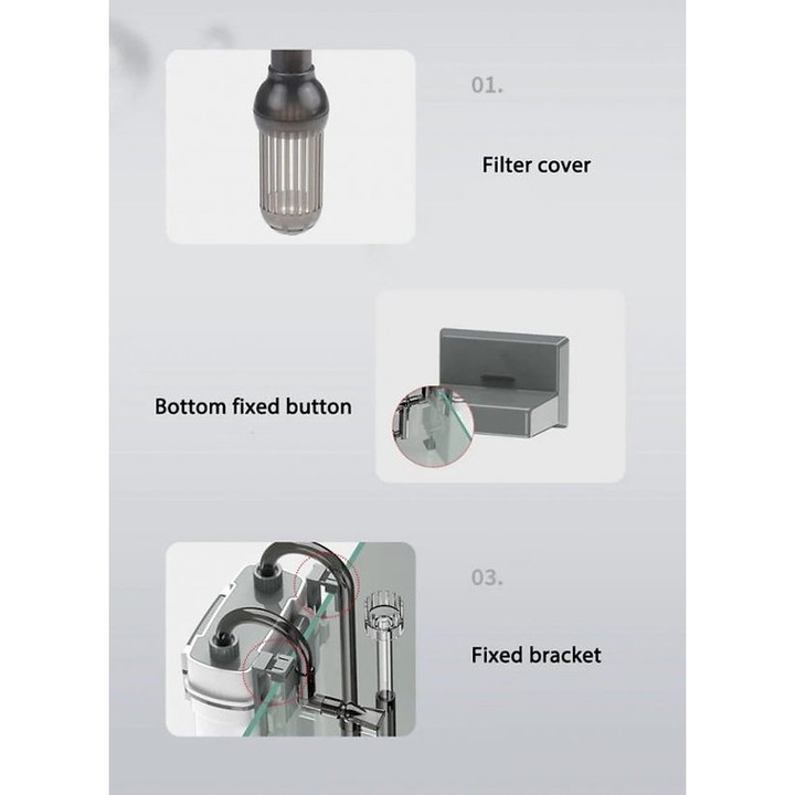 Filtru acvariu XBL-300, skimmer incorporat - eMAG.ro