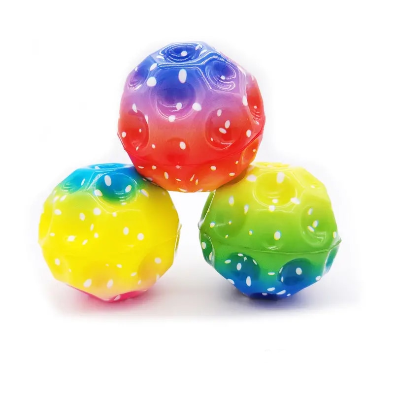 Minge Saltareata, super space ball, 7 cm, curcubeu cu lumini, SARALMA ...