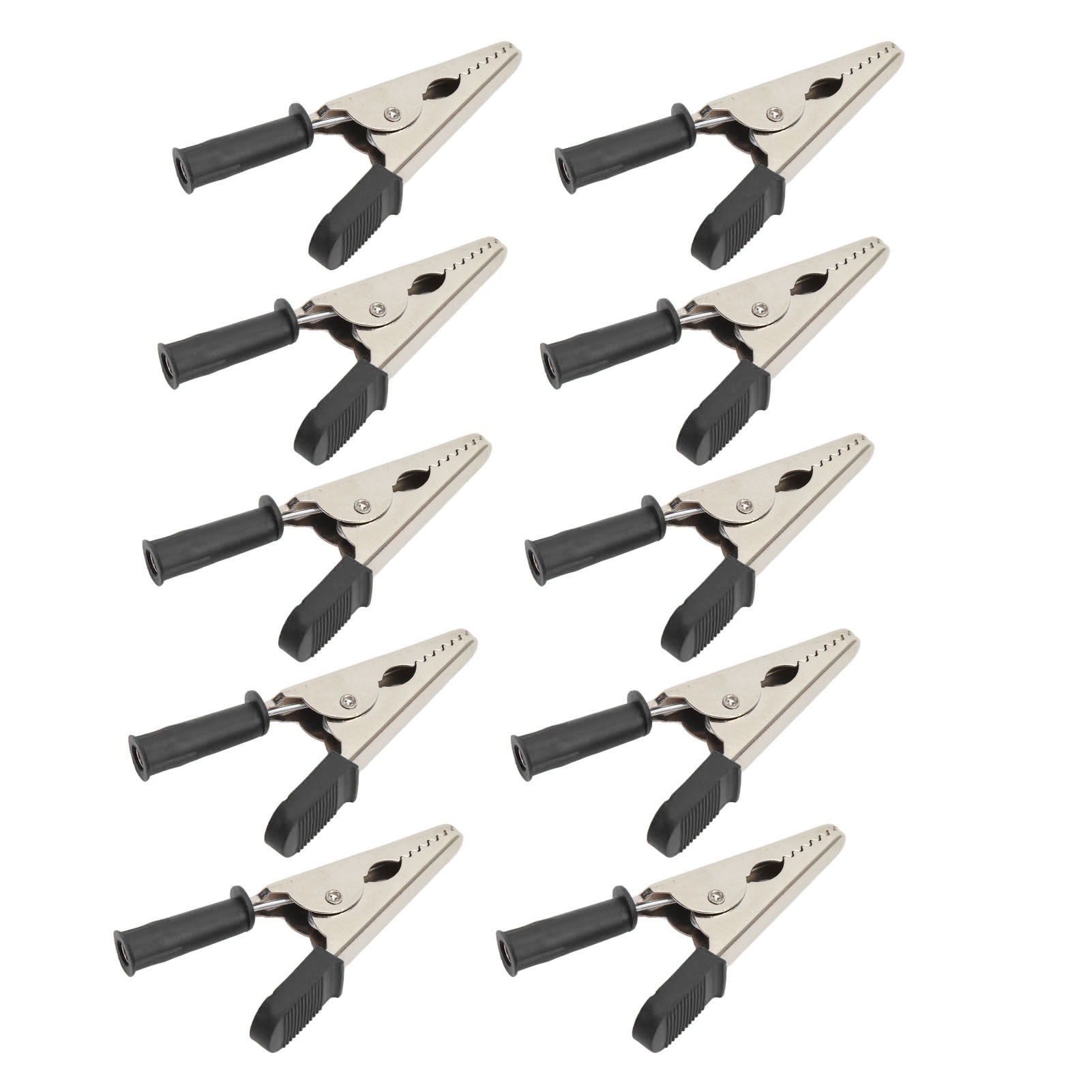 Set 10 cleme crocodil Enforose J.60047 20mm, alama, PVC, 30A, 3000V ...
