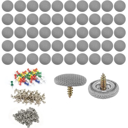 Kit 35 nituri universale tip butoni, capse reparare plafon auto, fixare ...