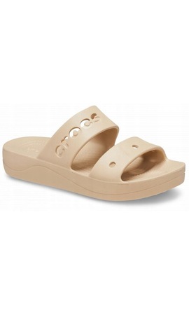 Saboti Femei, Crocs, Baya Platform 208188 Sandal, Bej, 41-42 EU - eMAG.ro