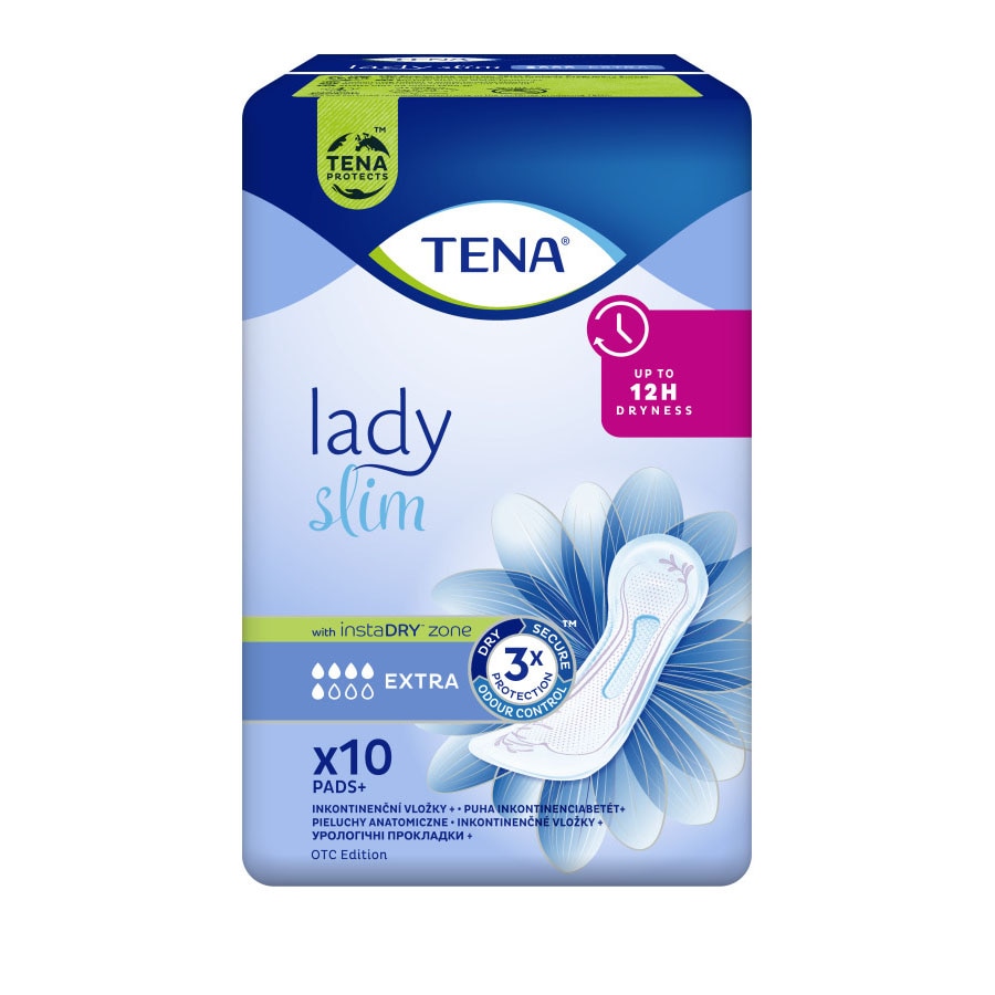 Absorbante pentru incontinenta urinara Tena Lady Slim Extra, 10 bucati ...