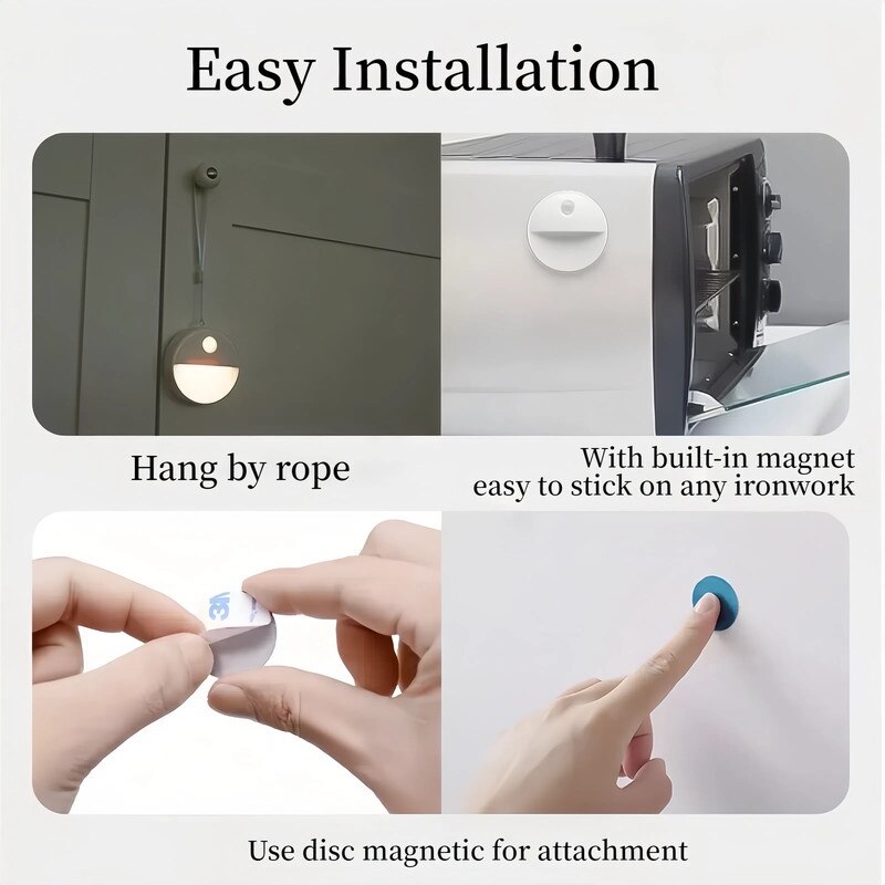 Lampa LED cu senzor de miscare, senzor de raza de 120 ° 0 secunde ...