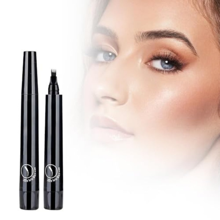 Creion de Sprancene Magic cu 4 Varfuri Precise, Waterproof ...