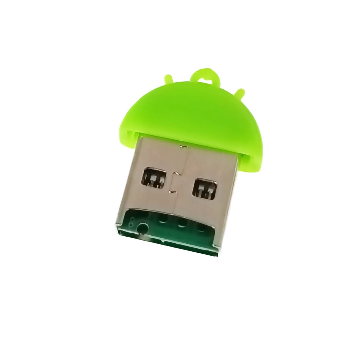 Cititor carduri microSD, Android CRA01GR, USB 2.0, verde - eMAG.ro