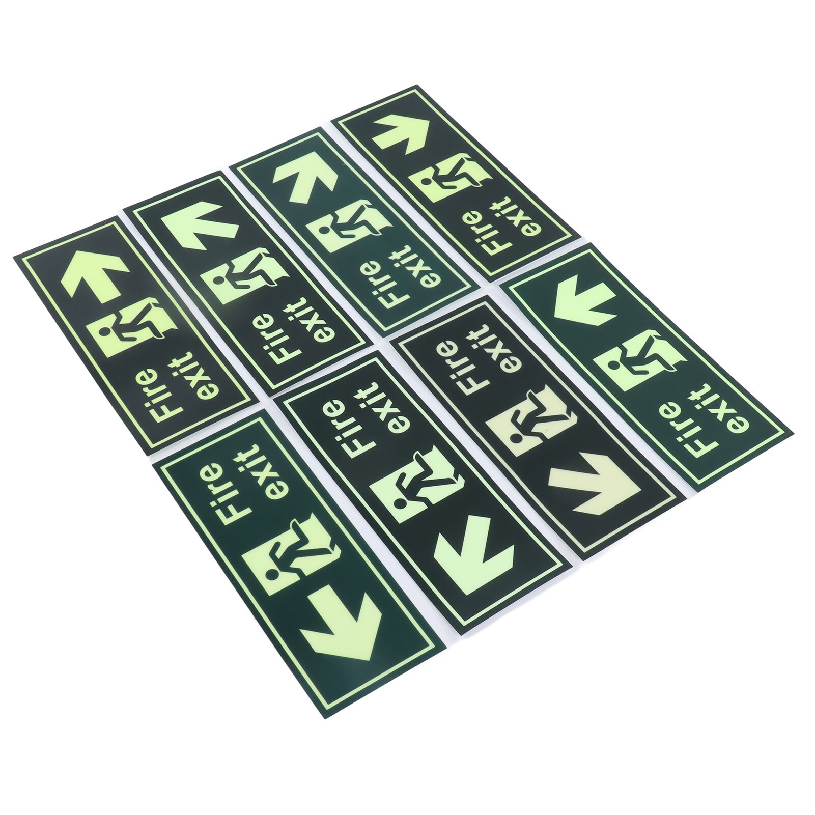 Semn de iesire iluminat, longziming, PVC, autoadeziv, interior/exterior ...