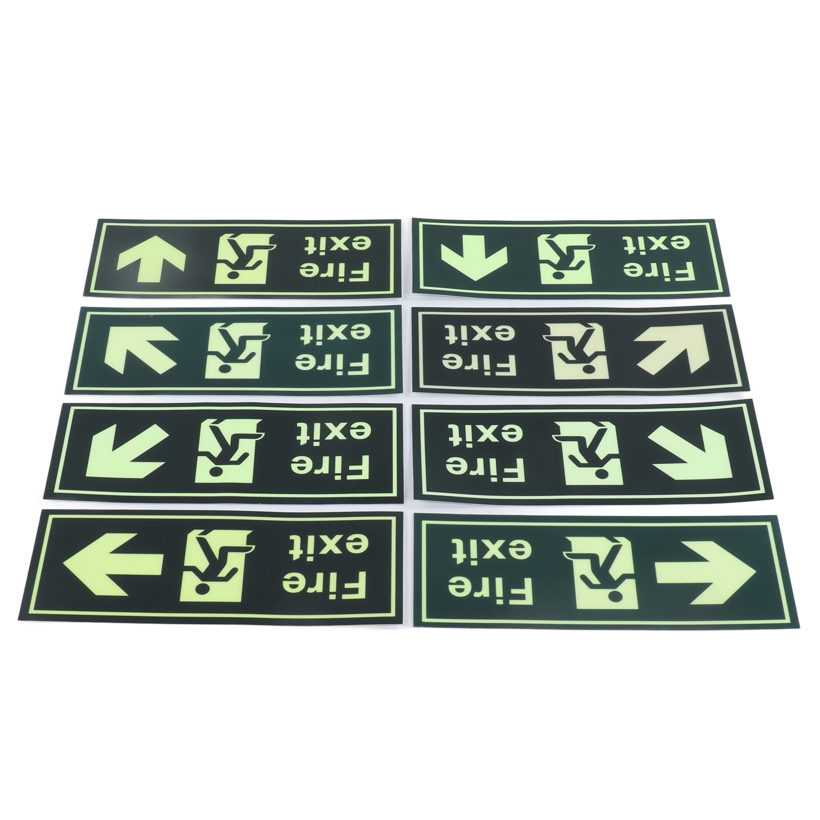 Semn de iesire iluminat, longziming, PVC, autoadeziv, interior/exterior ...