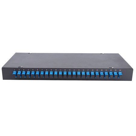 Cutie terminala fibra optica, Mmgoqqt, 24 nuclee, 24 porturi, conector ...