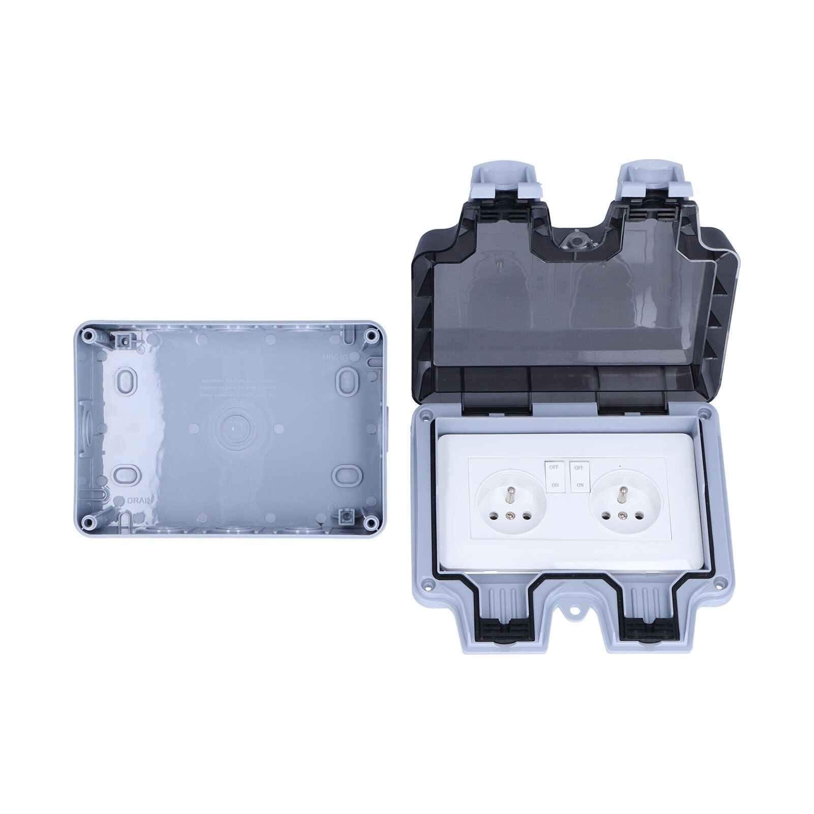 Priza exterioara impermeabila Enforose, 250V, 16A, IP66, cu ...
