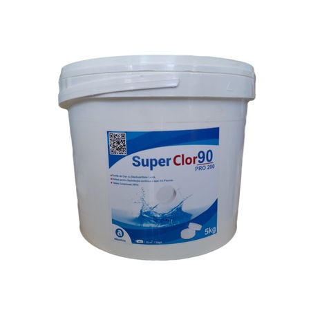 Dezinfectant pe baza de Clor pentru Piscine, Super Clor 90 Pro, Tab ...