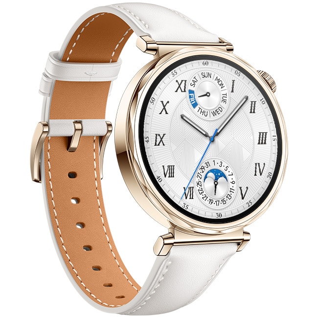 Smartwatch Huawei Watch GT 5, 41MM, Pale Gold Stainless Steel Case ...