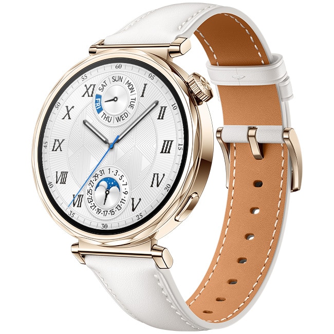 Smartwatch Huawei Watch GT 5, 41MM, Pale Gold Stainless Steel Case ...