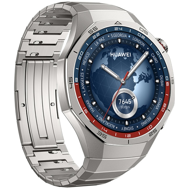 Смарт часовник Huawei Watch GT 5 Pro, 46mm, Titanium Case, Titanium ...