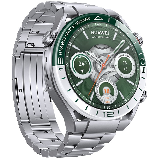 Smartwatch Huawei Watch Ultimate, Titanium Green - eMAG.ro