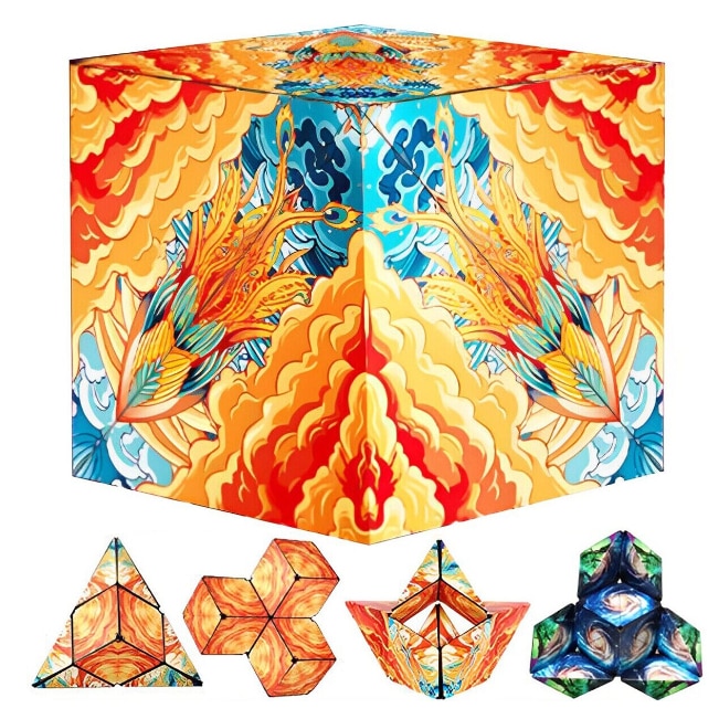 Cub Rubic, Magic Cube 72 Forme, Creative, Foc - eMAG.ro