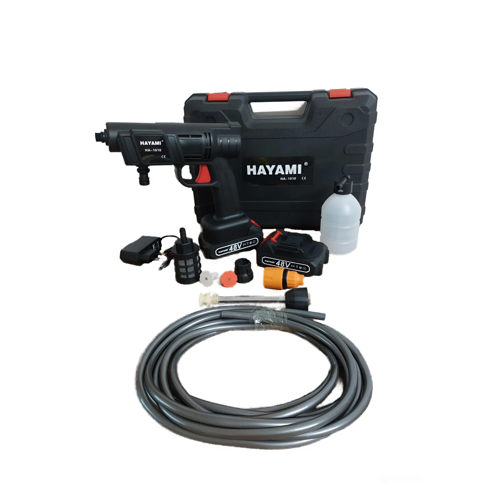 Sumker Hayami Akkumulátoros Magasnyomású Mosó, 2db Akkumulátorral, 48V, HA-1010 - eMAG.hu