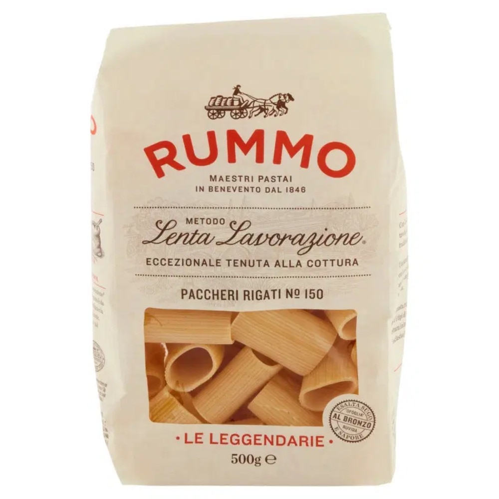 Tészta, Rummo, Paccheri Rigati No 150, 500 g - eMAG.hu