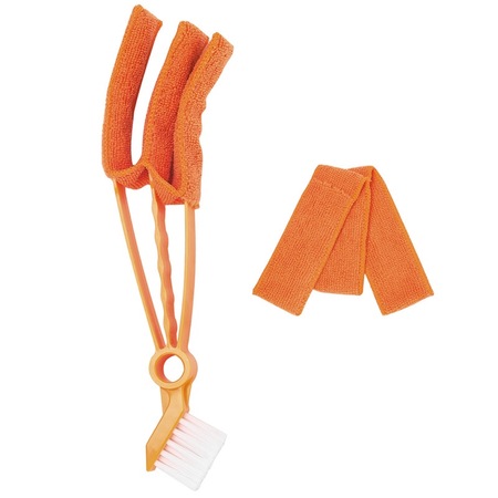 Instrument de curatare a jaluzelelor 2 in 1, cap de perie dublu, cu ...