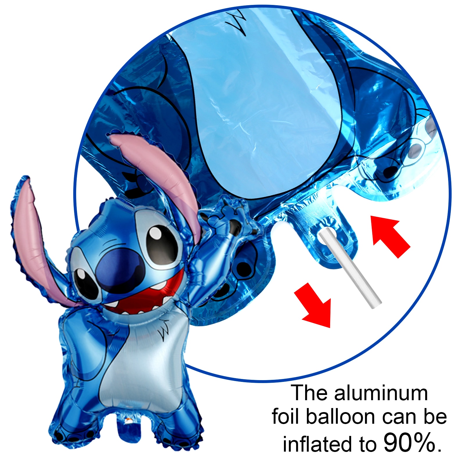 Set de decorare Stitch Party 101 piese, baloane decorative Lilo si ...