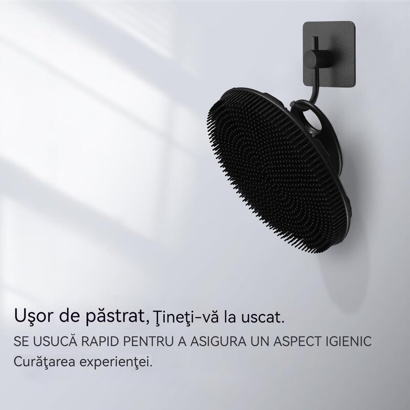 Set 2 bucati Burete de baie din silicon moale, Luoistu, igienic, pentru ...