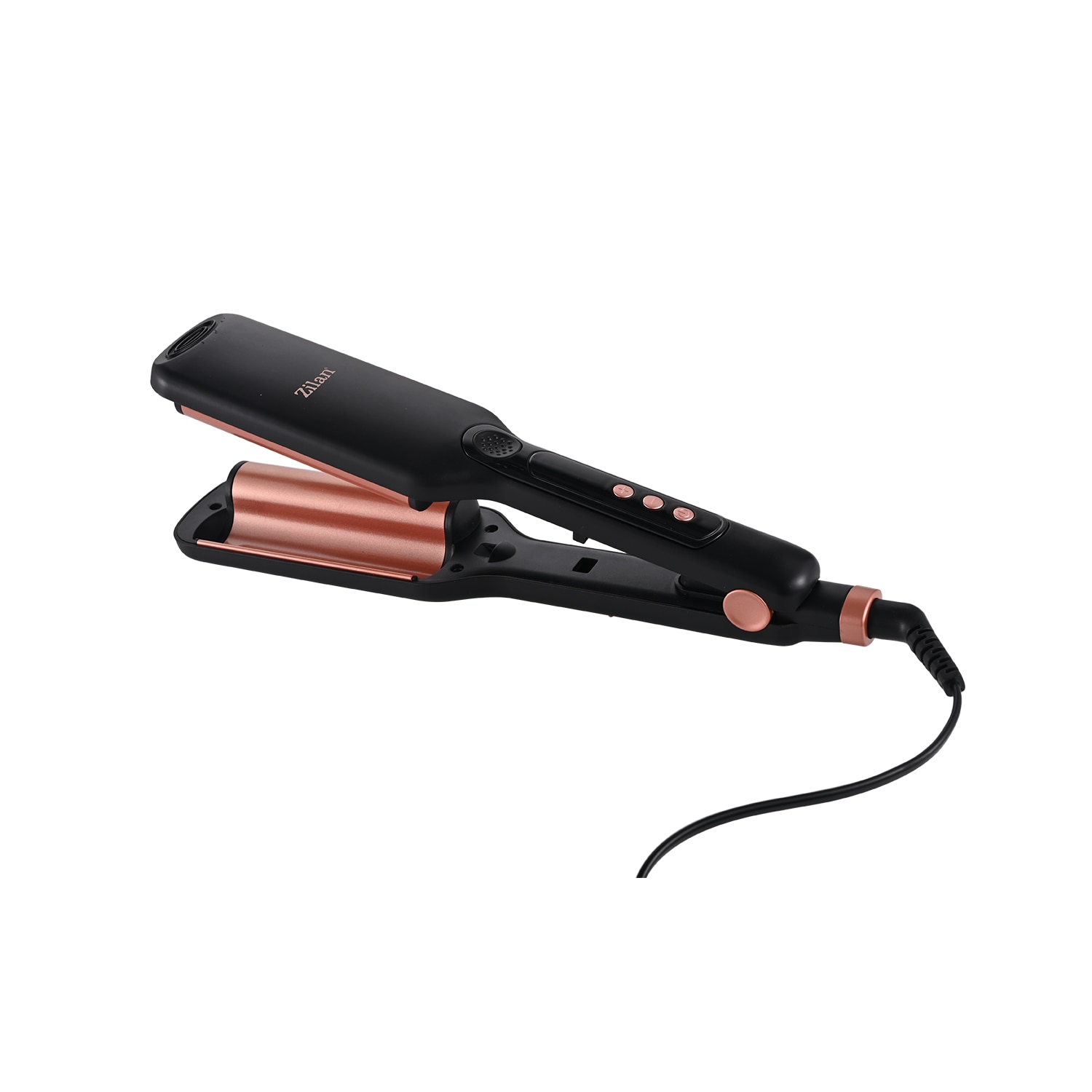 Placa pentru ondulat parul in valuri Zilan ZLN9495 Hera, 7 trepte de ...