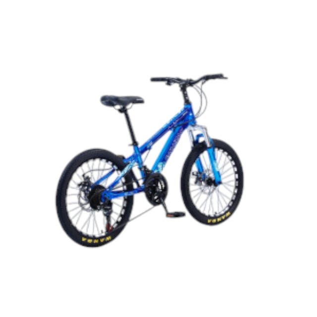 Bicicleta Caraiman CR-20, 20inch, cadru otel, frane pe disc, albastru ...