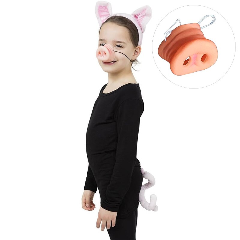 Masca de porc pentru petreceri, elastica, realista, Nude - eMAG.ro
