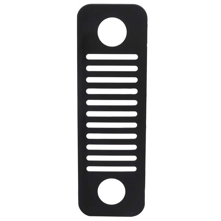 Placa de ventilatie pentru birou Jormftte, plastic, neagra, rezistenta ...