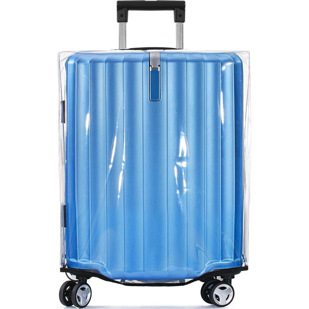 Husa de protectie pentru valiza, transparenta, 26"-28", PVC - eMAG.ro