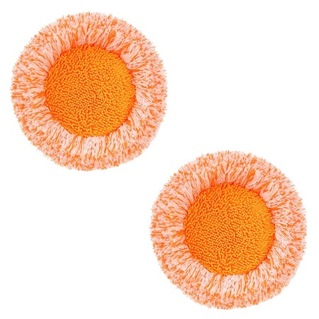 Set 2 rezerve mop PAA-home®, culoare portocaliu, pentru capul rotativ ...