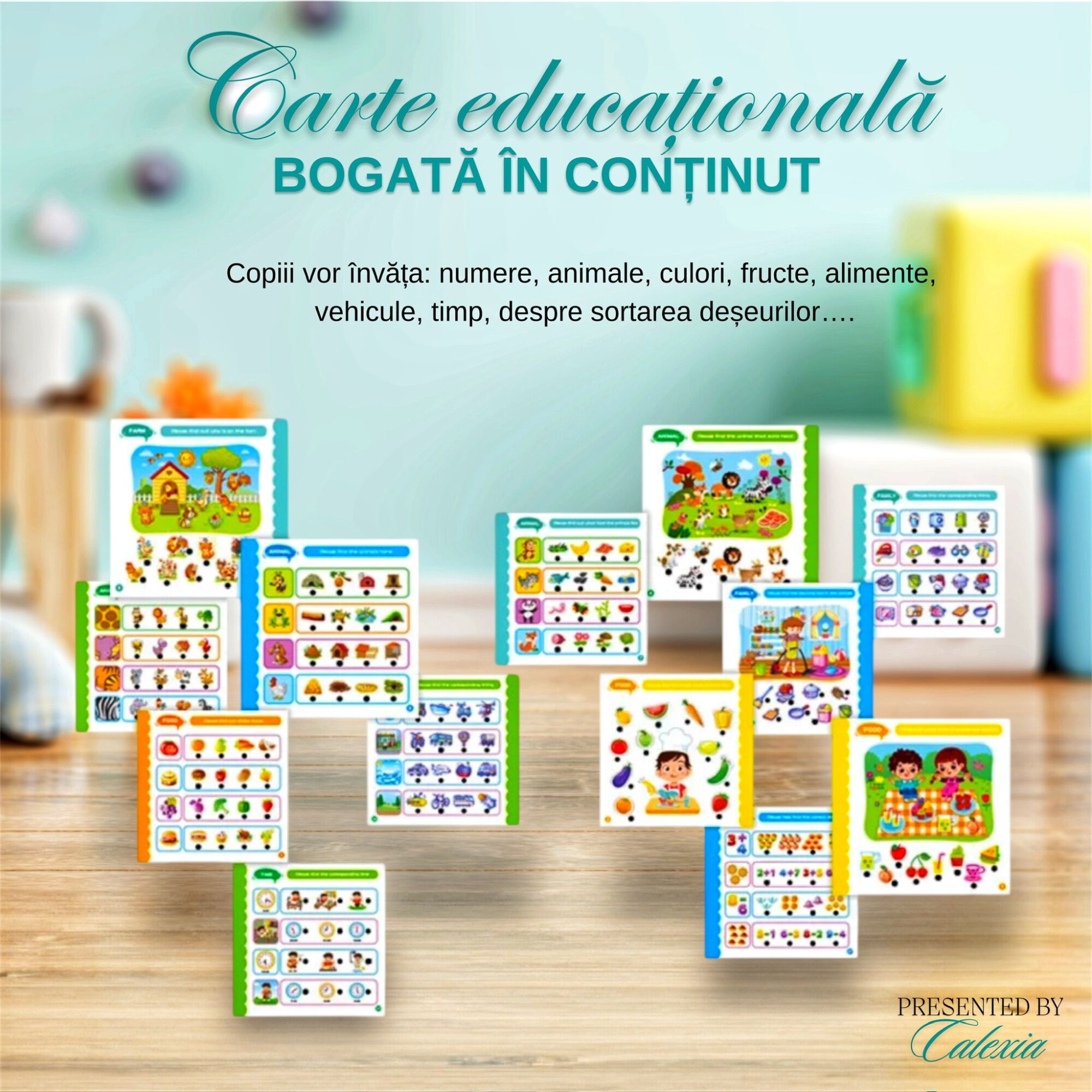 Set Educational Interactiv e-Wantay® Y-Pen cu Carte si Stilou ...